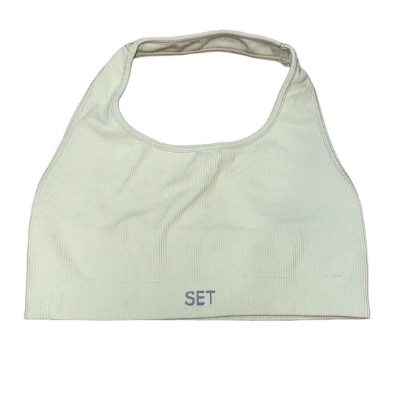 SET Active | Tops | Set Active Green Halter Cropped Top | Poshmark
